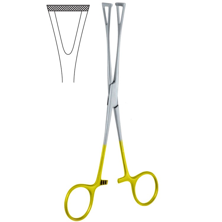 Falcon-grip duval intestinal tissue forceps 200mm - Falcon Medical