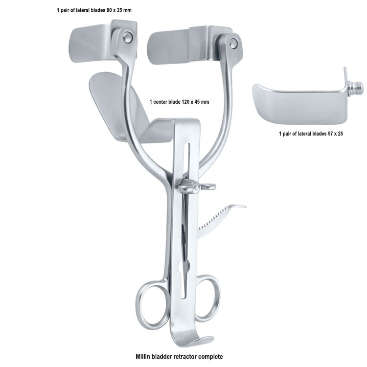 Millin bladder retractor complete set - Falcon Medical