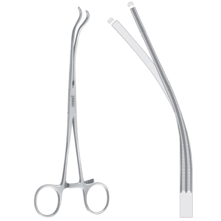 Forceps fragment adapting Obwegeser atraumatic left 210mm - Falcon Medical
