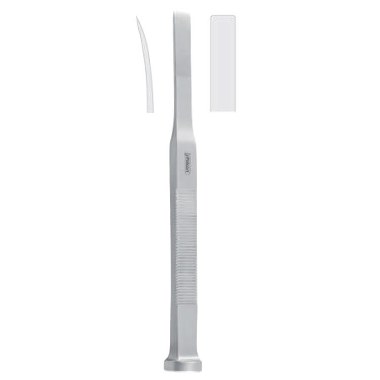Osteotome multipurpose Tessier curved 5mm, 165mm - Falcon Medical